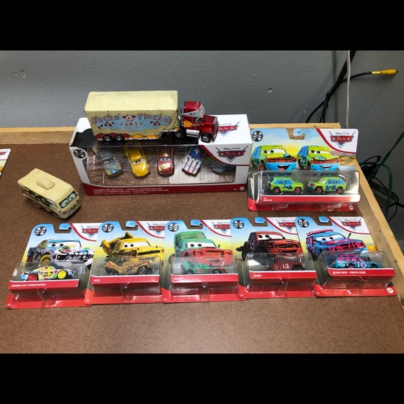 Pixar | Toys | Disney Pixar Cars Fan Bundle | Poshmark